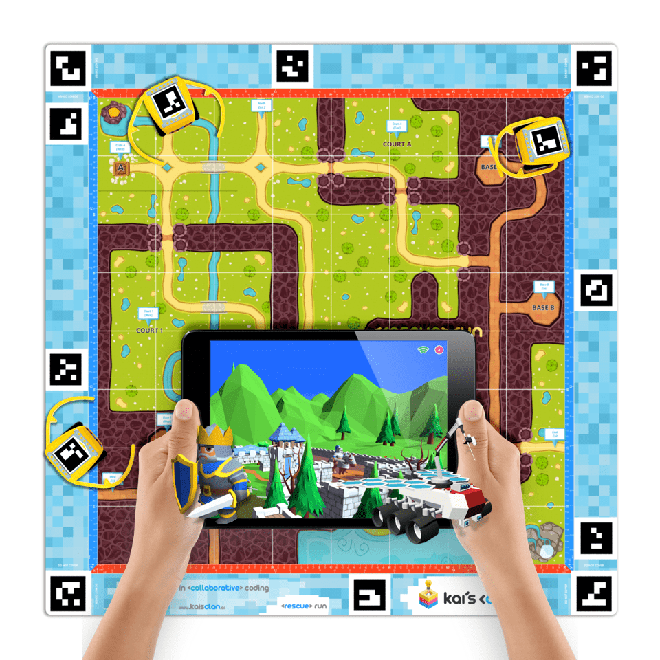 Rescue Run AR VR Adventure Mat — Robotix Education
